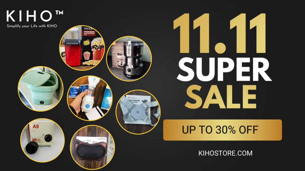 Discover Unbeatable Deals on 11.11 Sale at KIHO Store – KIHO™