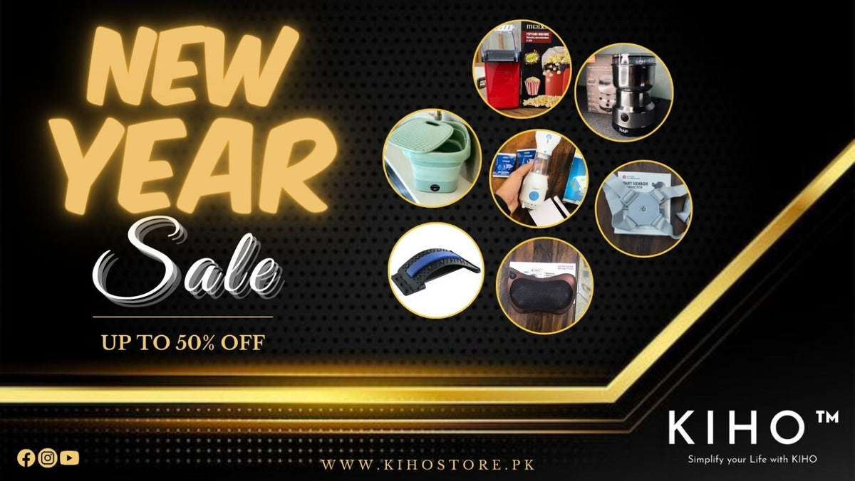 Elevate Your New Year with KIHO Store's Exclusive Sale - Up to 50% Off ...